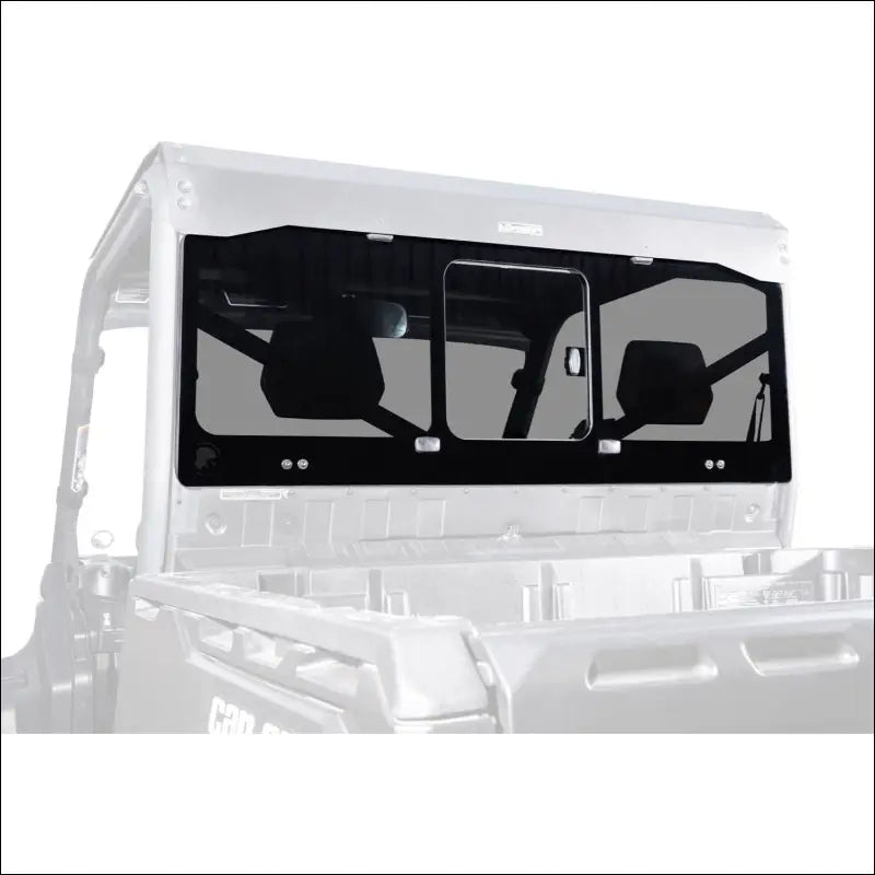 Can am defender glass sliding rear windshield - asa – ASA Powersports