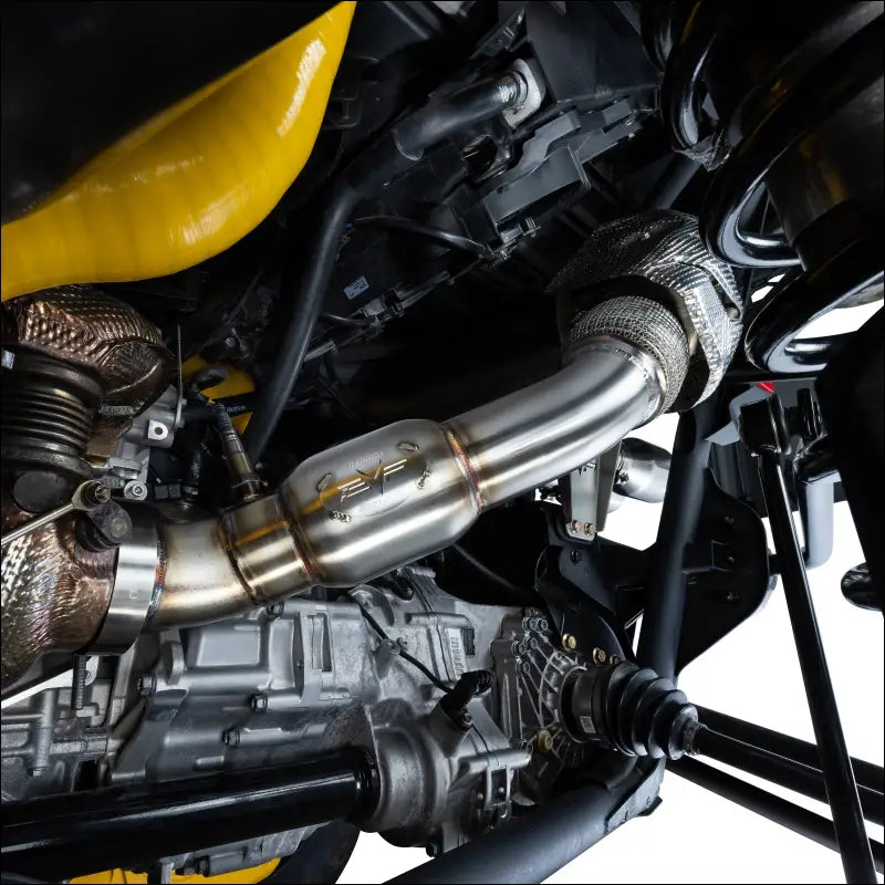 Evp racing 3 inch down pipe with bullet muffler for 2024 – ASA Powersports