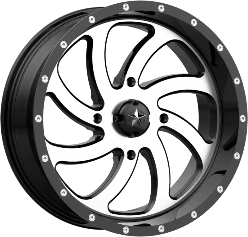 Msa m36 switch wheel - machined gloss black - asa – ASA Powersports