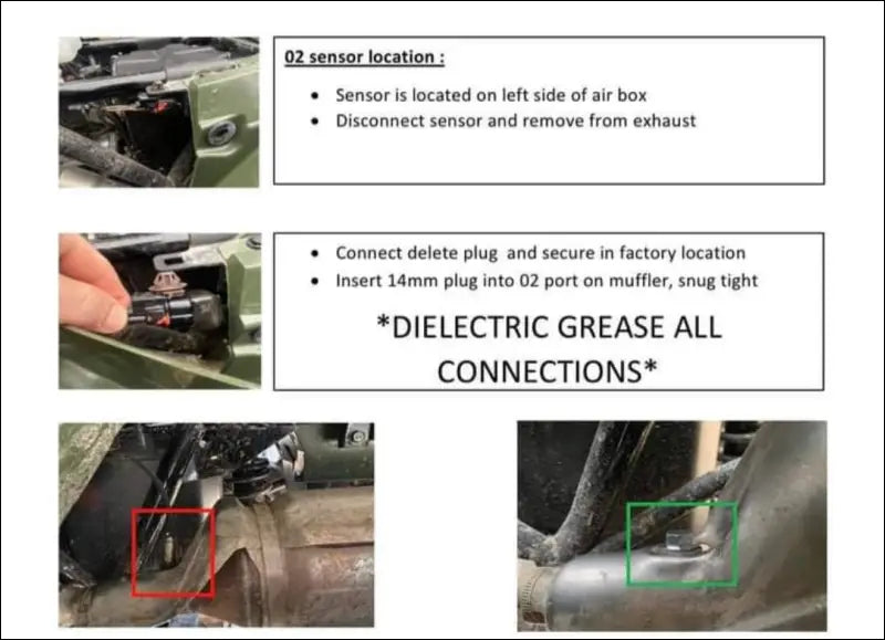 O2 sensor delete kit 2014+ honda rancher foreman – ASA Powersports